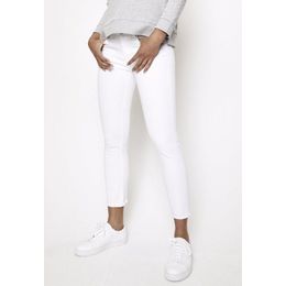 FIVE FELLAS Slim-fit-Jeans GRACIA nachhaltig, Italien, Stretch, magic shape, weiß