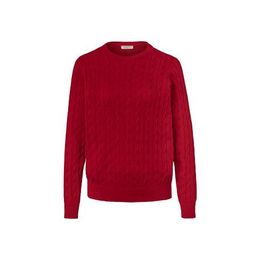 Tchibo Zopfstrickpullover - Rot - Gr.: S