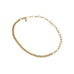 Firetti Collier Schmuck Geschenk Halsschmuck Halskette Ankerkette, Made in Germany, gelb|goldfarben