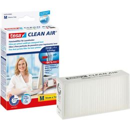 Tesa - Clean Air - effektiver Feinstaubfilter für Laserdrucker (Größe m) - weiß