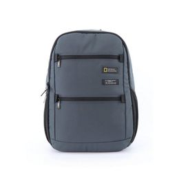 National Geographic Cityrucksack Mutation, aus recyceltem Polyester, grau