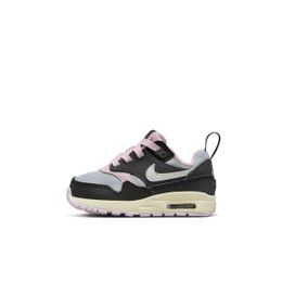 Nike Air Max 1 EasyOn Schuh für Babys und Kleinkinder - Schwarz