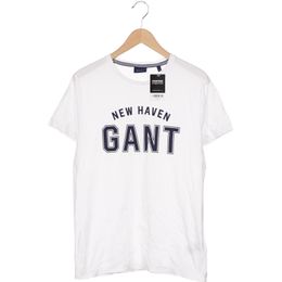 Gant Herren T-Shirt, weiß, Gr. 52