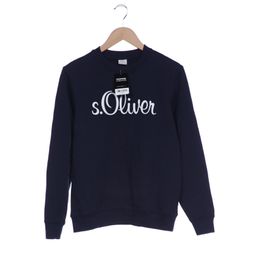 s.Oliver Herren Sweatshirt, marineblau