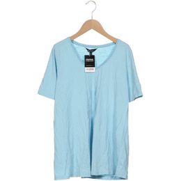 Ulla Popken Damen T-Shirt, hellblau