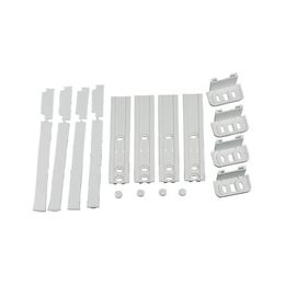 easyPART Montagezubehör Kühlschrank wie CDA 481231019131 4er SET Scharnier Schlepptür