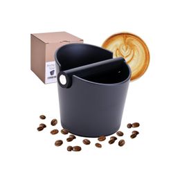 JoeFrex Kaffeeservice Abklopfbehälter für Siebträger Espresso Knockbox für Kaffeesatz