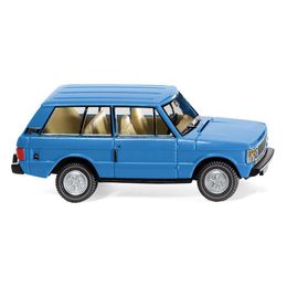 Wiking Modellauto Wiking H0 1/87 010502 PKW Range Rover Geländewagen blau