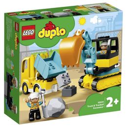 Lego® Konstruktionsspielsteine DUPLO® Bagger und Laster