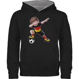 Shirtracer Hoodie Dabbing Fußballspieler Junge Deutschland Germany 2024 Fussball EM Fanartikel