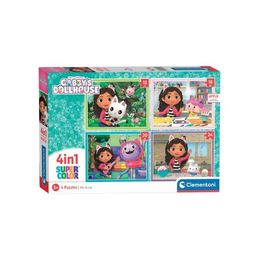 Clementoni 4in1 Puzzle Gabby's Dollhouse Boden