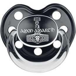 Amon Amarth Metal Kids - Thors Hammer Schnuller schwarz
