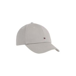 Tommy Hilfiger Baseball Cap CLASSIC BB CAP Verstellbarer Riemen mit Logo-Schnalle, One Size, grau