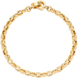 Leonardo Damen Armband, Edelstahl, gold