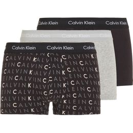 Calvin Klein Pants, 3er-Pack, Logo-Bund, für Herren, grau, S