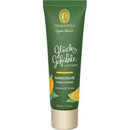 Primavera Aroma Therapie Ätherische Öle GlücksgefühleHandcreme