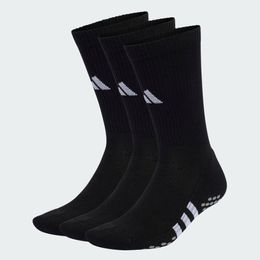 Adidas Performance Cushioned Crew Grip Socken, 3 Paar