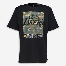 TK Maxx Schwarzes T-Shirt mit Lakers-Logo