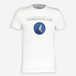 TK Maxx Weißes T-Shirt mit MInnesota Timberwolves-Druck