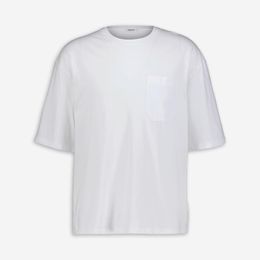 TK Maxx Weißes T-Shirt mit Brusttasche