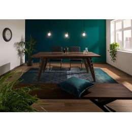Esstisch Mixwood Teak 200x100 natur lackiert BASSANO #131