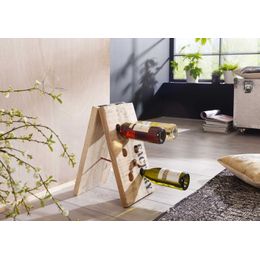 Weinregal 25x28x45 Mango natur bedruckt FACTORY #150