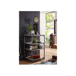 Regal Mango 61x46x100 grau lackiert HEAVY INDUSTRY #111