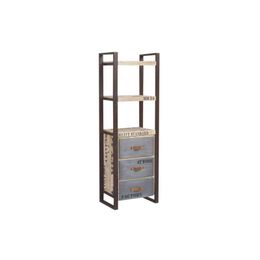 Regal Mango 60x40x180 natur bedruckt FACTORY #105