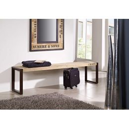 Bank Mango 180x45x40 natur bedruckt FACTORY #114