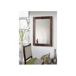Spiegel Altholz 100x88x3 mehrfarbig lackiert NATURE OF SPIRIT #50