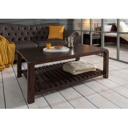 Couchtisch Akazie 120x80x45 tabak lackiert BUENO #4001