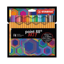 Fineliner Stabilo® point 88 ARTY 24er-Pack