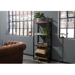 Regal Altholz 60x35x150 mehrfarbig lackiert INDUSTRIAL #45