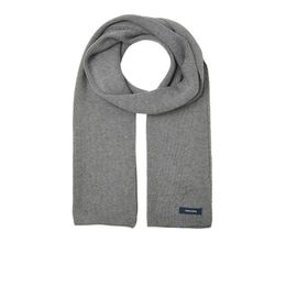 Jack & Jones Jack & Jones Modeschal, JACDNA KNIT SCARF NOOS, grau