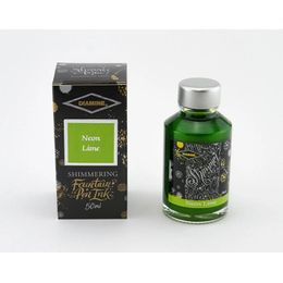 Diamine Diamine Tintenglas Shimmering Fountain Pen Ink Füller 50ml verschieden Tintenglas (kein Set)