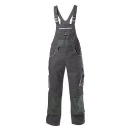 Fortis Latzhose Herren 24 Dark grey / black Größe 56