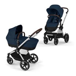 Cybex Kombi-Kinderwagen, silberfarben