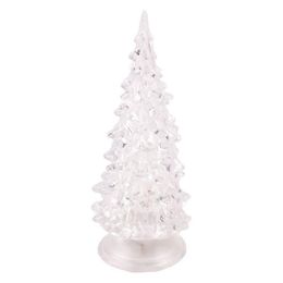 BURI Künstlicher Weihnachtsbaum LED Tannenbaum mit Farbwechsler 14cm Winterdeko Weihnachtsbaum Leuchtt