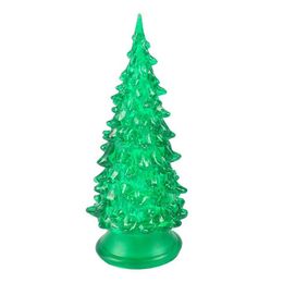 BURI Künstlicher Weihnachtsbaum LED Tannenbaum mit Farbwechsler 14cm Winterdeko Weihnachtsbaum Leuchtt