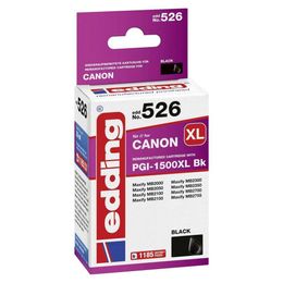Edding Tinte ersetzt Canon PGI-1500BK XL Tintenpatrone