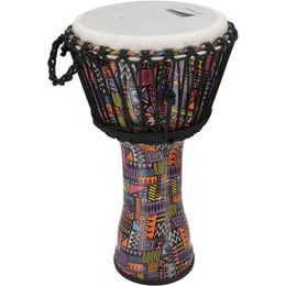 Guru-Shop Spielzeug-Musikinstrument Farbige Djembe