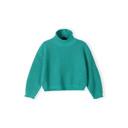 MINOTI Pullover M&auml;dchen Gr&ouml;&szlig;e 128/134 jade