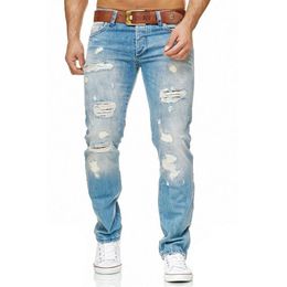 RED BRIDGE RedBridge Destroyed-Jeans Rebel Stil Regular Fit Premium Qualität