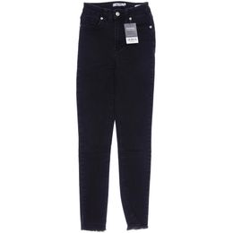 NA-KD Damen Jeans, schwarz