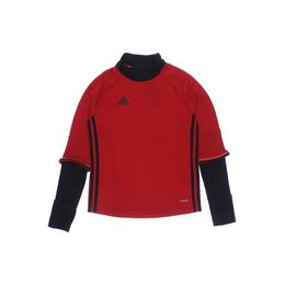Adidas Herren Langarmshirt, rot, Gr. 140