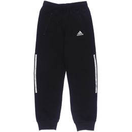 Adidas Jungen Stoffhose, schwarz