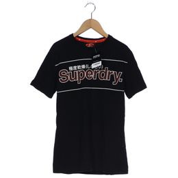 Superdry Herren T-Shirt, schwarz