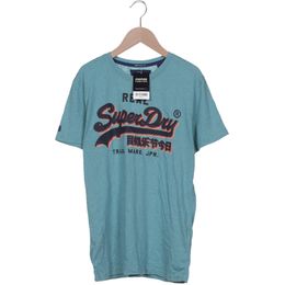 Superdry Herren T-Shirt, türkis