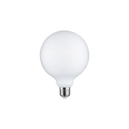 Paulmann LED-Leuchtmittel White Lampion V4 G125 400lm 4,3W 3000K 230V, Warmweiß, weiß
