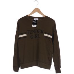 Pull&Bear Pull & Bear Damen Sweatshirt, grün, Gr. 36